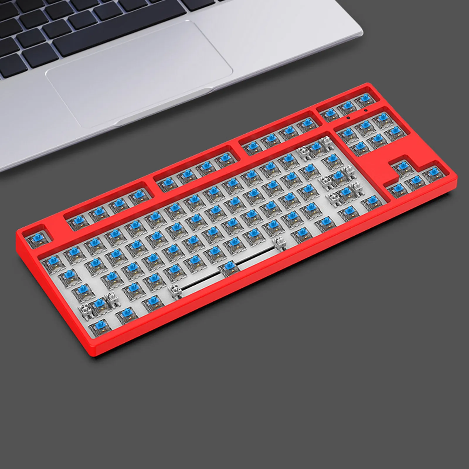 DIY Keyboard Kit: Wired Mechanical Keyboard With Hot Swap Switch, Blue ...