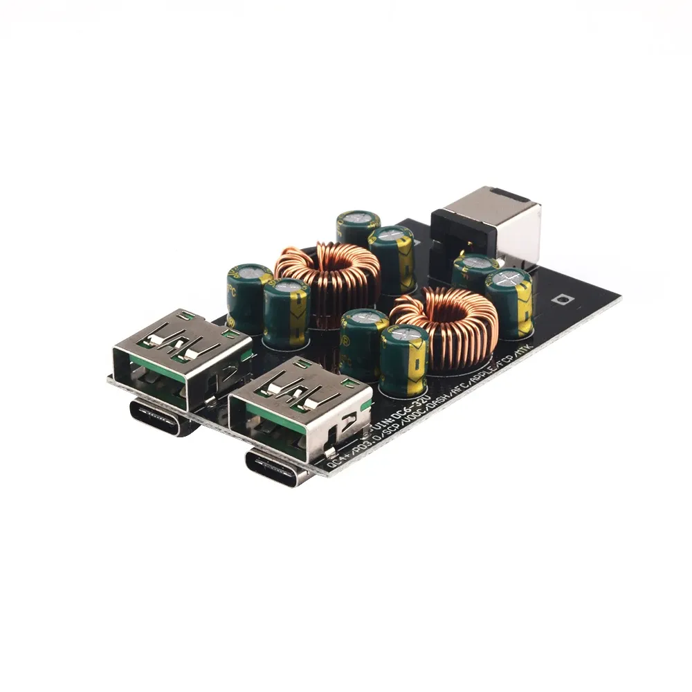 6-35V QC4.0 PD3.0 USB Type-C Fast Charging Step-Down Module for Mobile ...