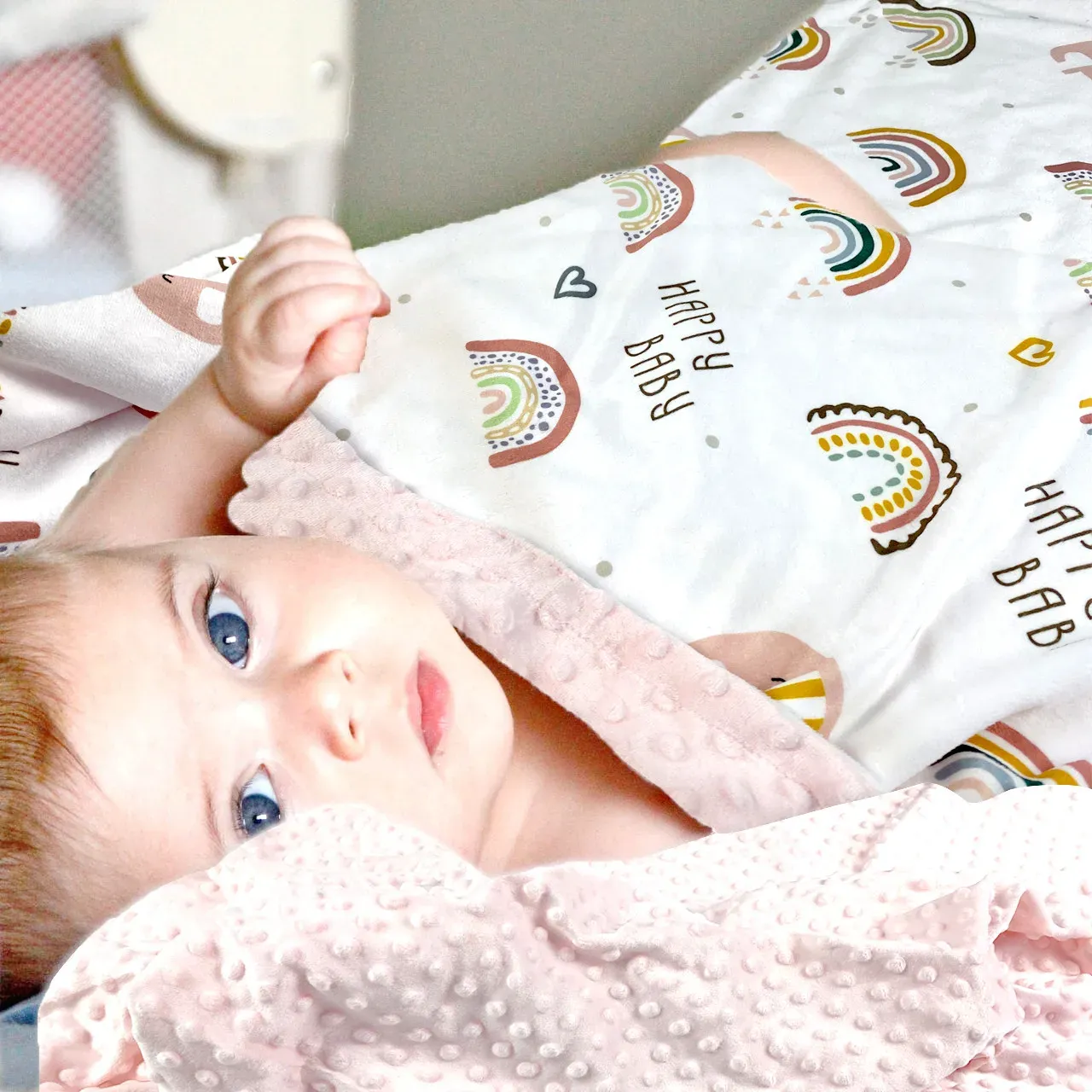 Baby Blanket Soft Double Layer Minky Fleece Swaddle... From Ddmyfriend ...