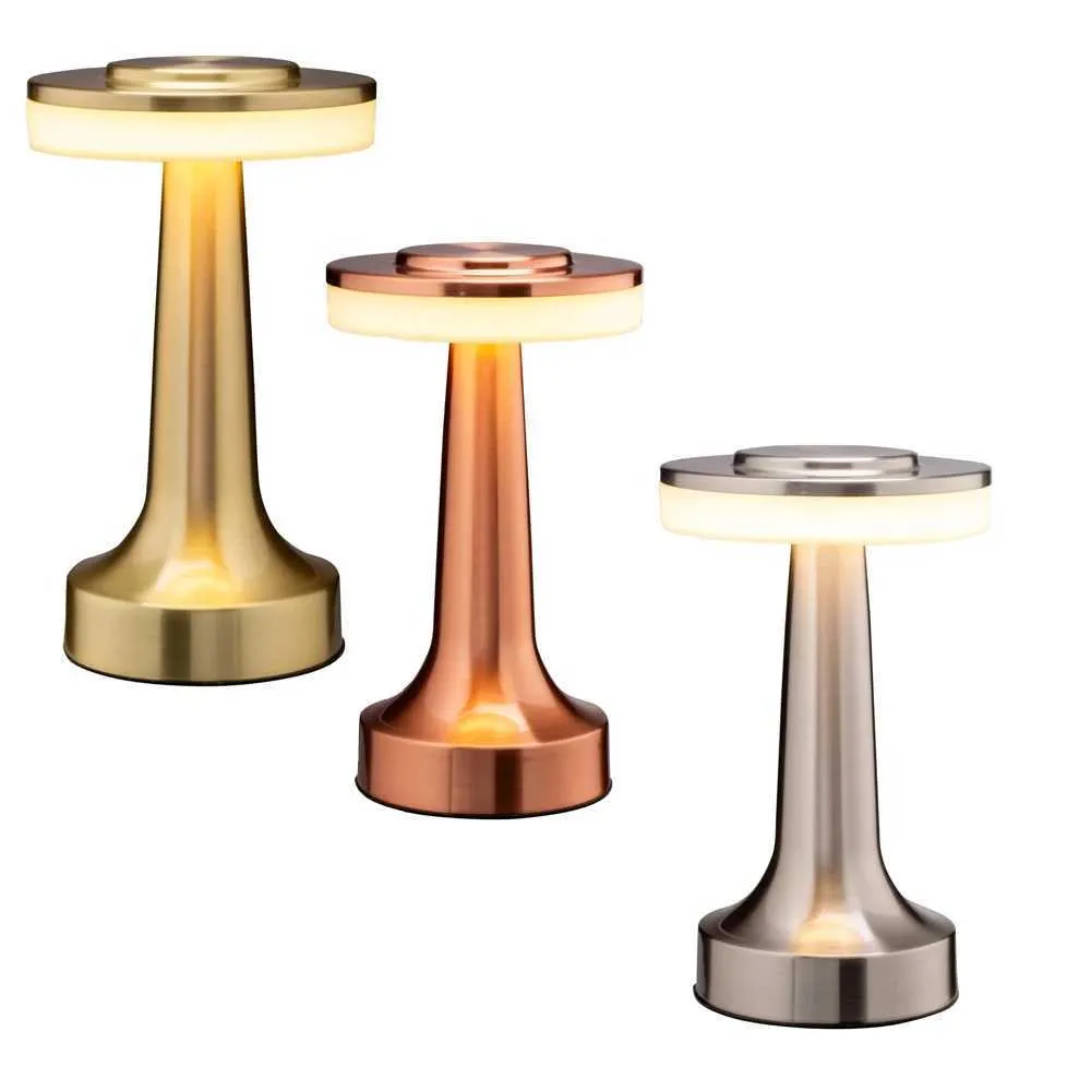 Retro Bar Table Lamp Led Rechargeable Desk Light Room... From Casual ...