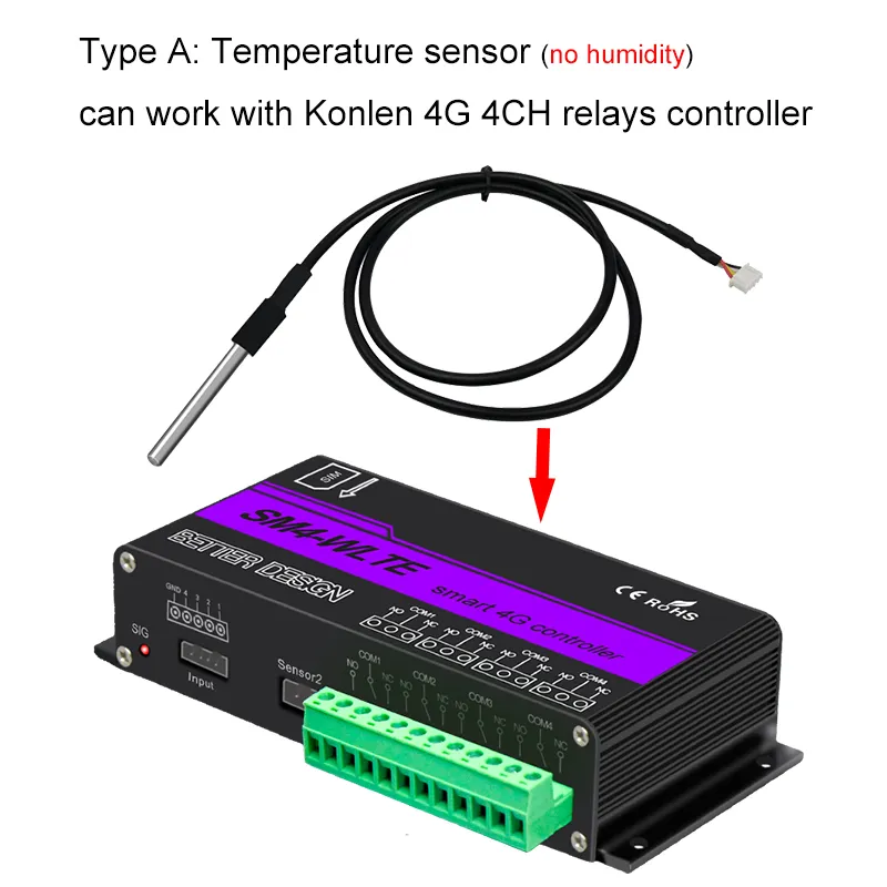 DHgate.com:Smart Temperature Humidity Sensor Probe for KONLEN Smart ...