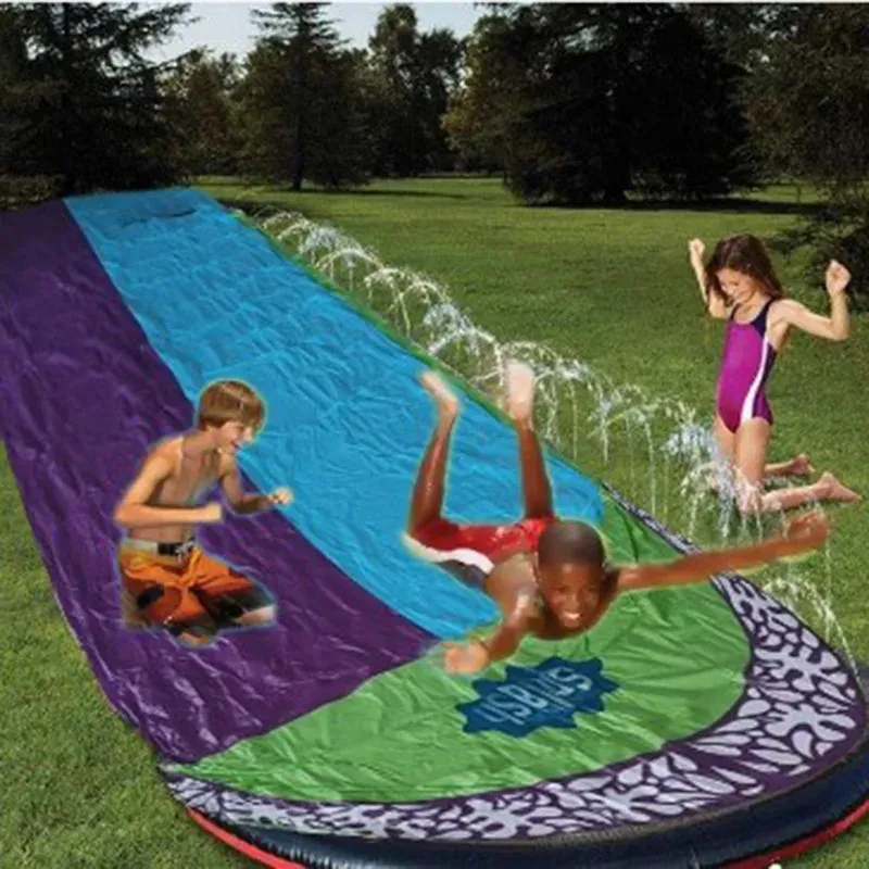 Pool Inflatable Water Slides Kids Backyard Water Park Inflatable Water ...