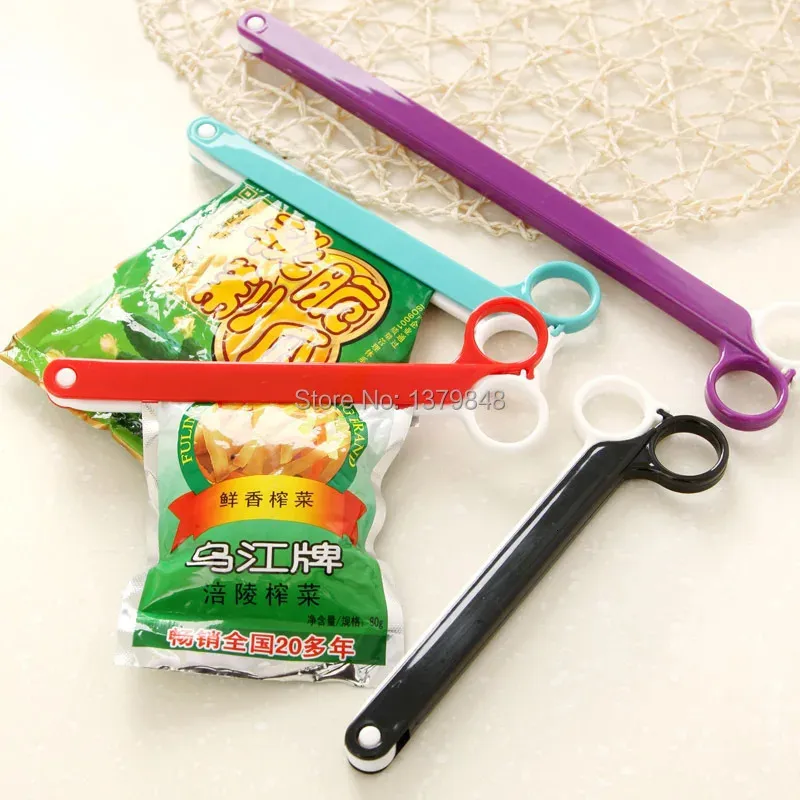DHgate.com:5cm Plastic Scissor Food Sealer Clips- Set of 10, Airtight ...