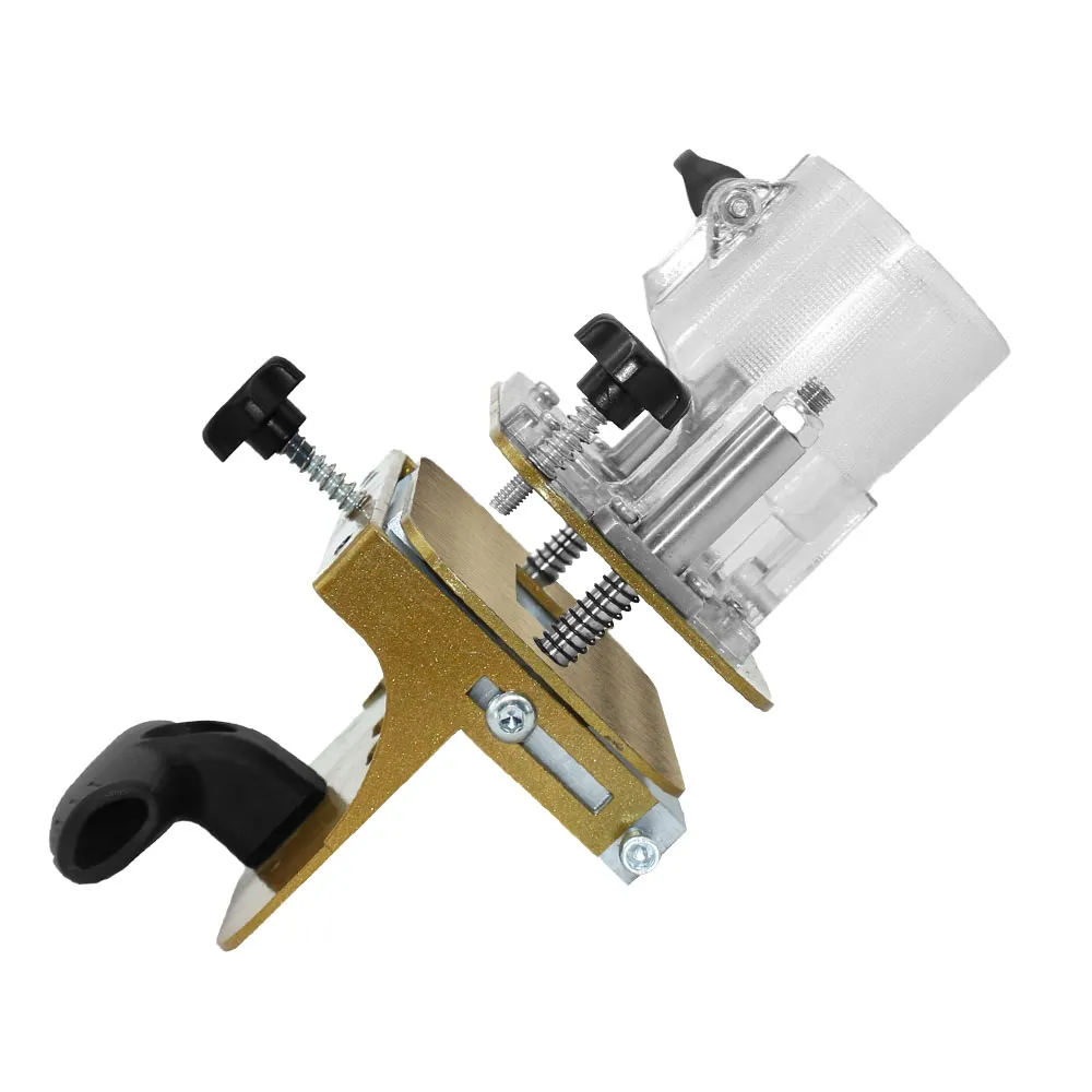 Woodworking Edge Trimmer Mortising Jig: 65mm Trimming Machine Bracket ...