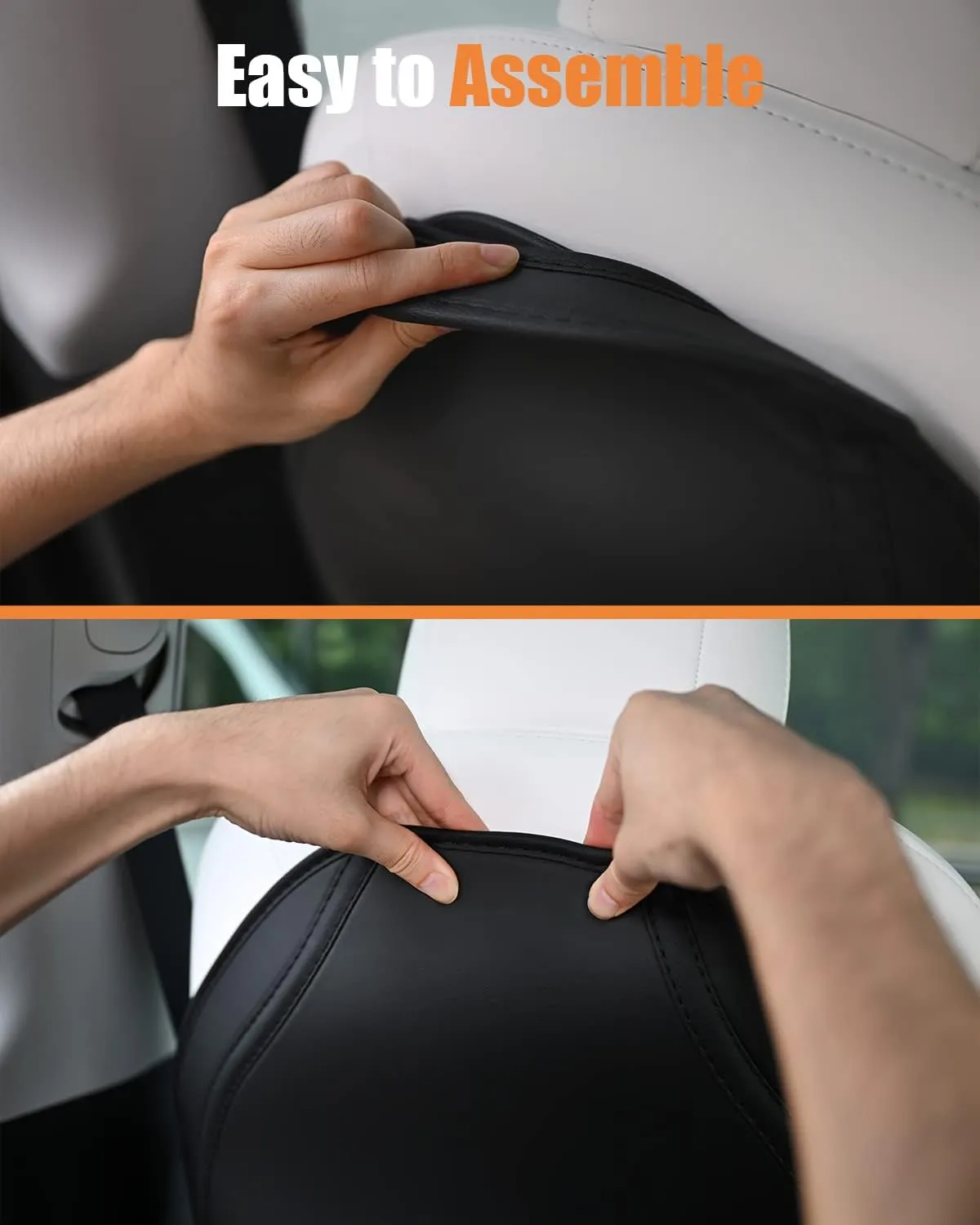 Turn Fur Suede Rear Seat Protective Cover Pad for Tesla Model 3 Y X S ...