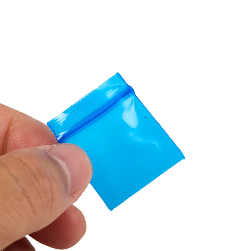 100 Mini Translucent Ziplock Bags: Secure & Airtight Plastic Packaging ...