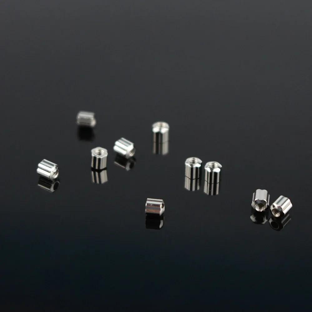 Hex Plum Metal Eyeglasses Screw Nut Caps 1.2mm 1.4mm for Glasses Repair ...