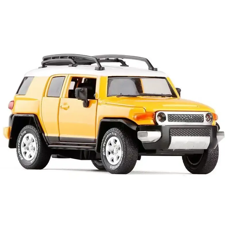 Caipo 1:32 Scale FJ Cruiser SUV Diecast Metal Alloy Pull-Back Car Toy ...