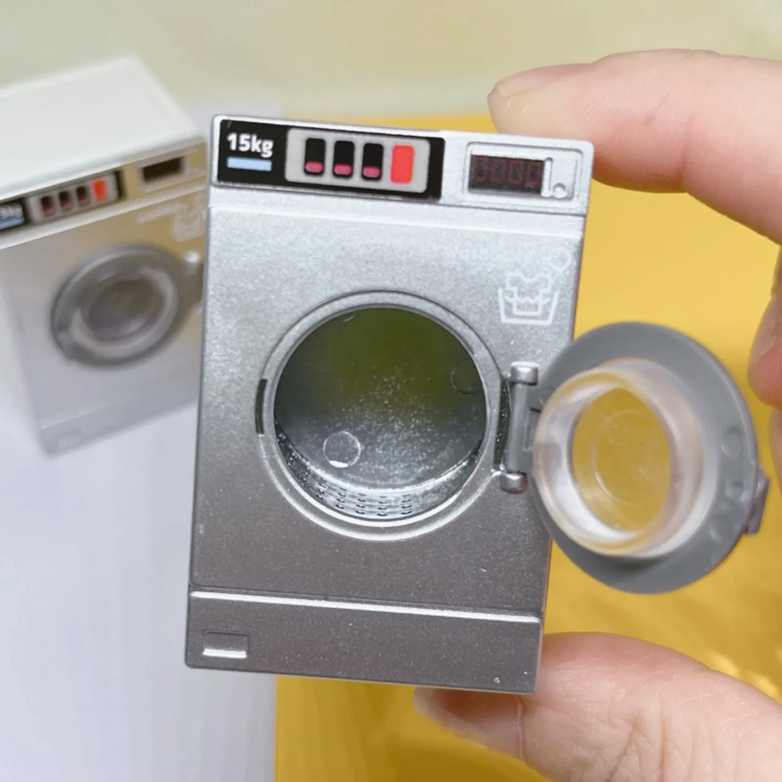 Mini Wash Machine Adorable Toy Washing Machine For 12 Inch Doll House ...