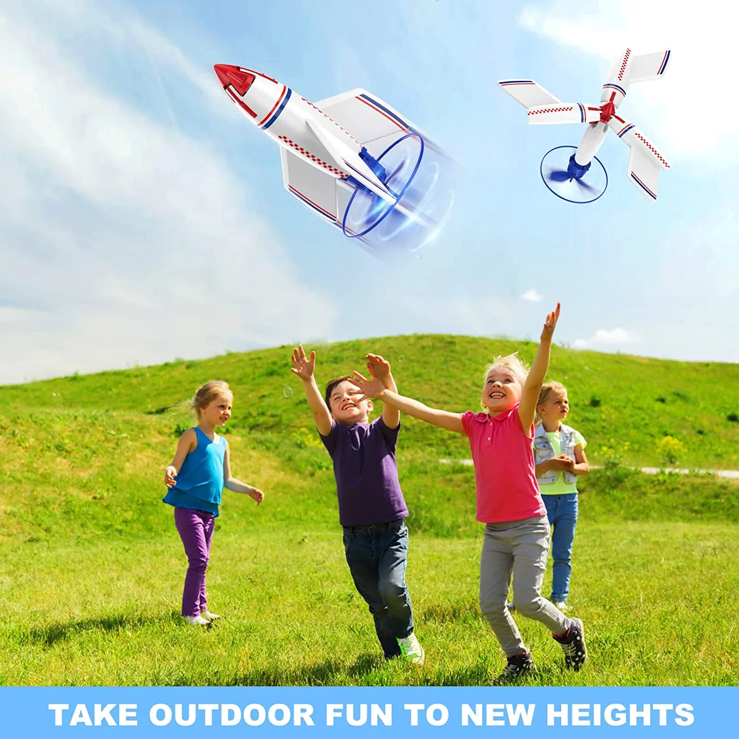 DHgate.com:Electric Rocket Launcher Toy - Motorized Outdoor Air Rocket ...