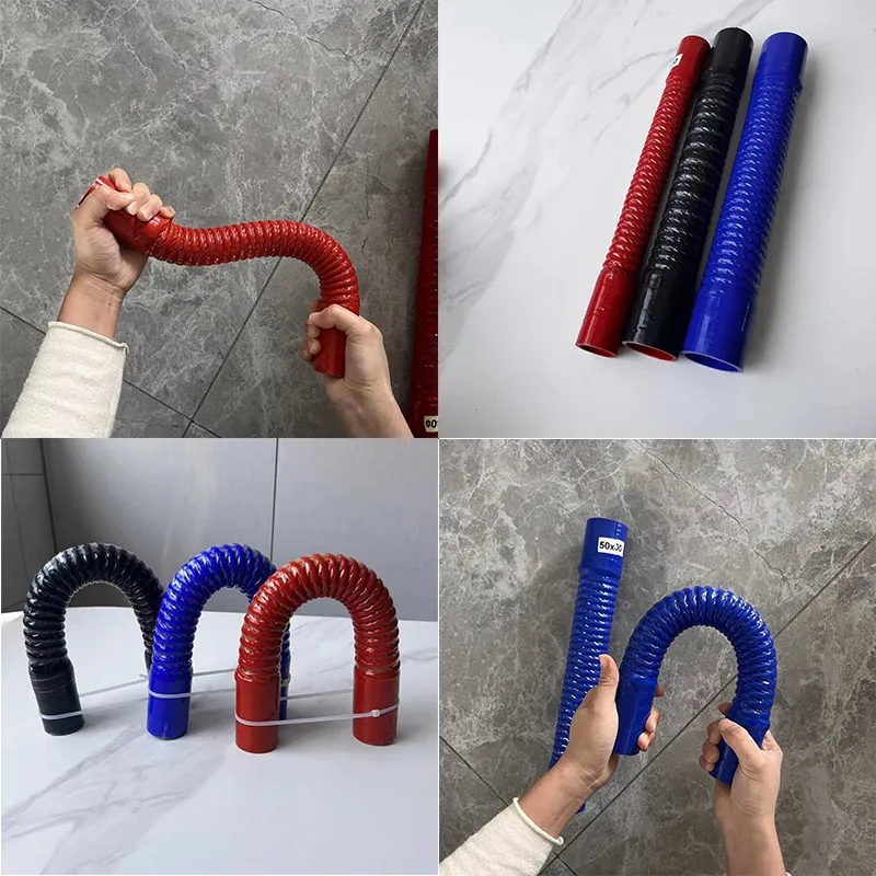 Universal Car Silicone Flexible Radiator Hose Tube Pipe for Air Intake ...