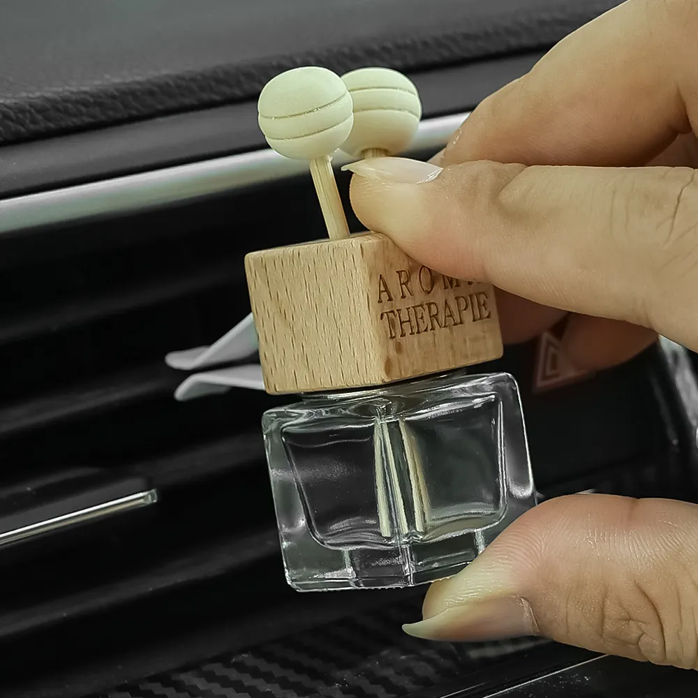 Car Fragrance Diffuser Aromatherapy Car Air Freshener Glass Vent Clip ...