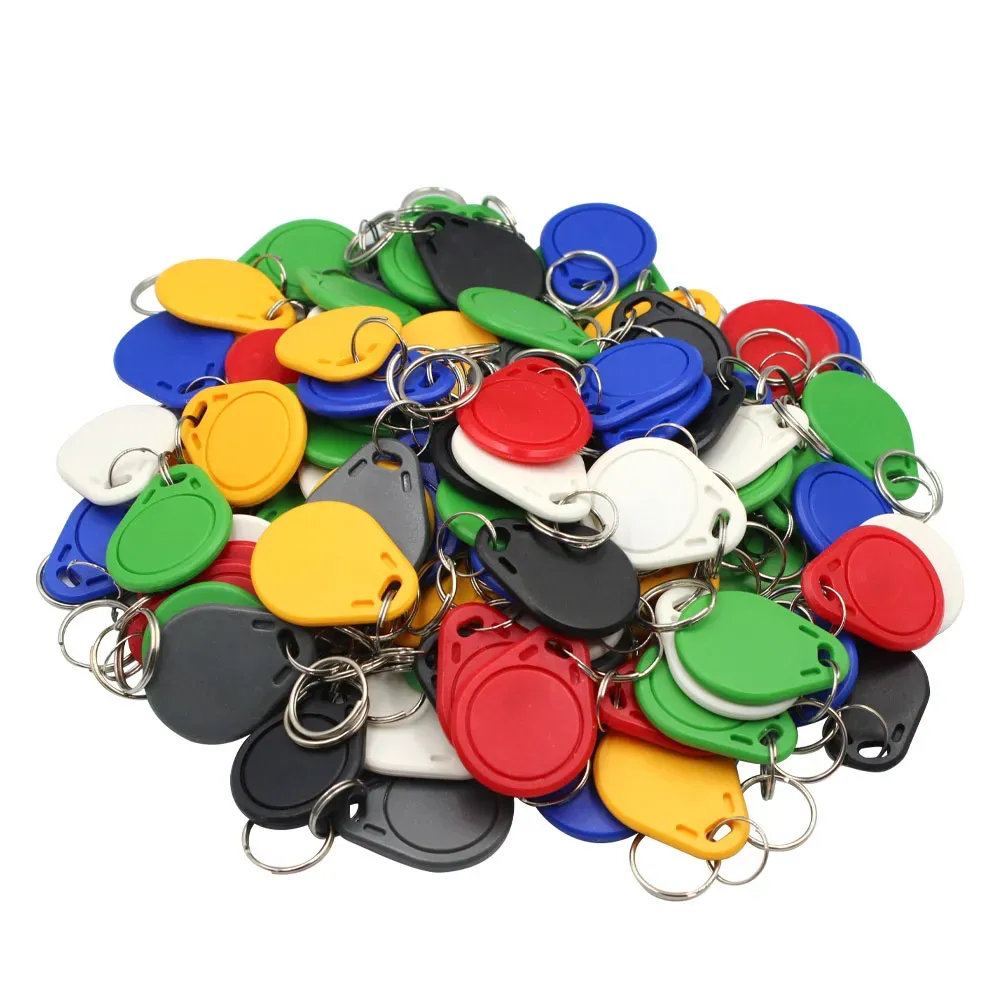 5 Pack 13.56MHz Changeable UID Clone Key Fobs - NFC Copy Card IC Keyfob ...
