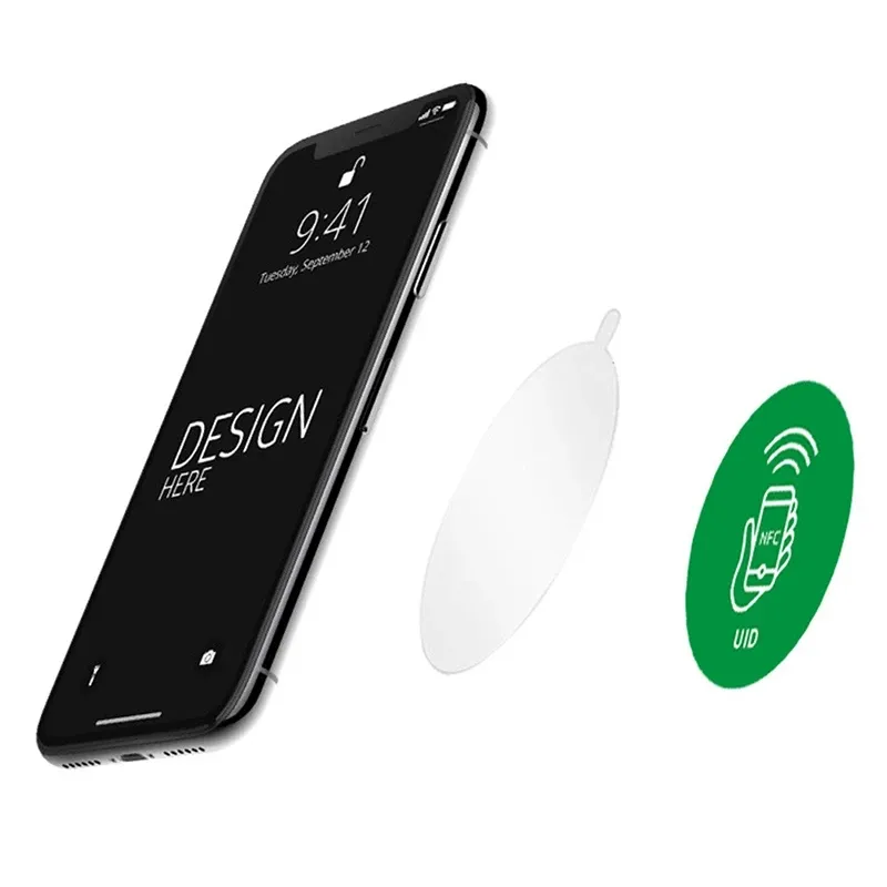 Rewritable RFID Stickers: Customizable UID, 13.56MHz, Anti-Interference ...