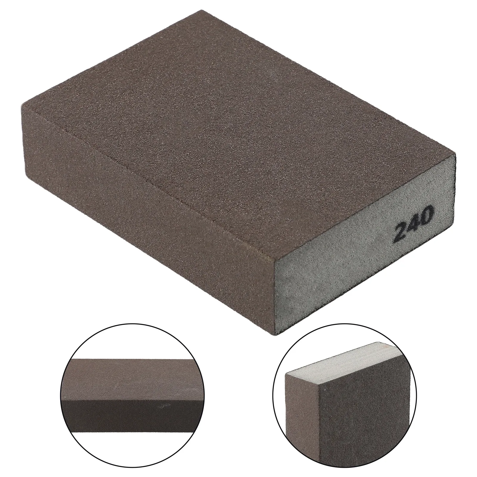 Sanding Sponge Block Abrasive Pad Grit 60/80/120/180/320 for Furniture ...