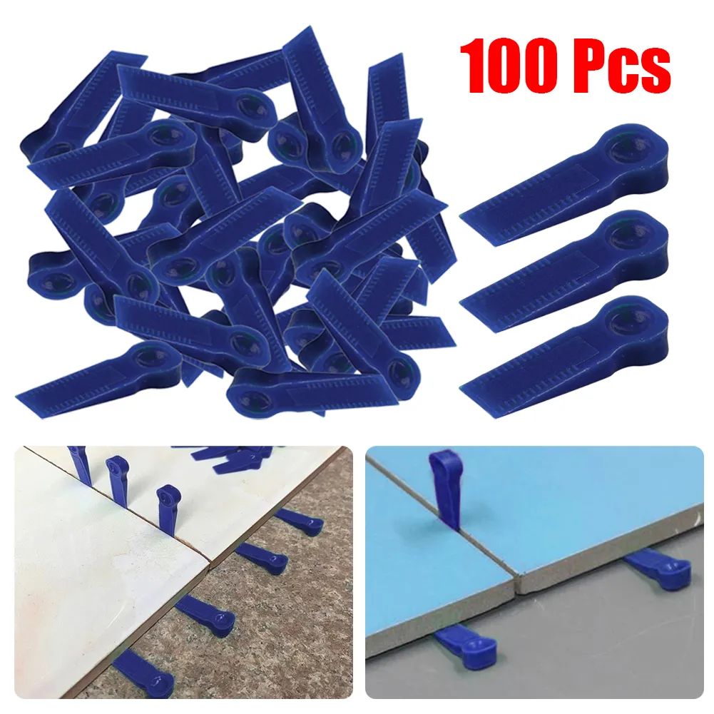 2024 Tile Leveling System Kit, Reusable Tile Spacers Wedge Leveler ...