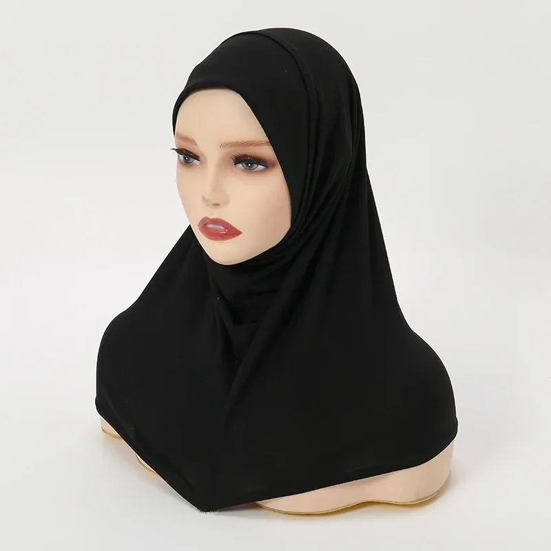 DHgate.com:Crystal Hemp Hijab Undercap: Solid Color Inner Cap For Women ...