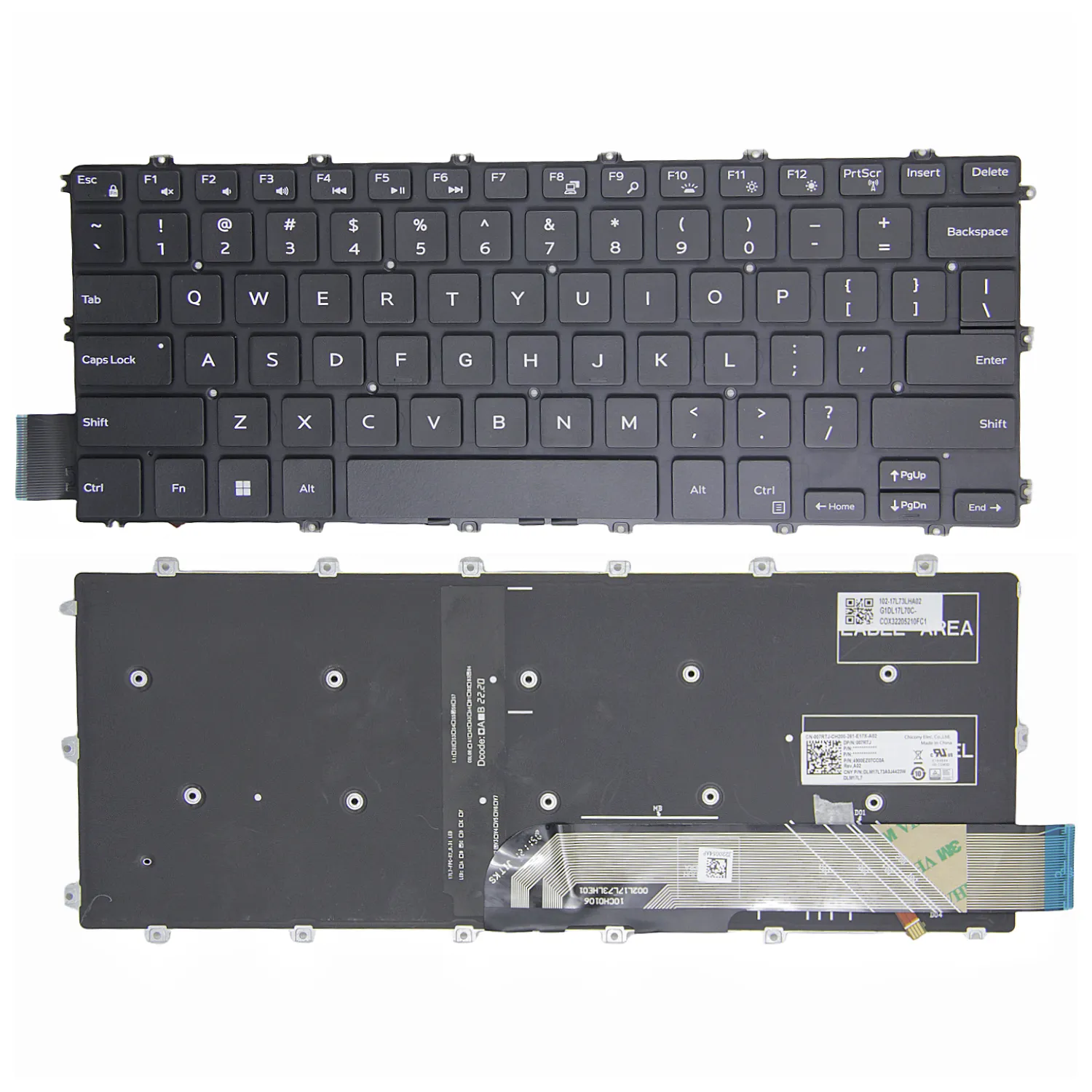 New US Keyboard For Dell Latitude 3400, 3310, 3390, Vostro 5481, And ...