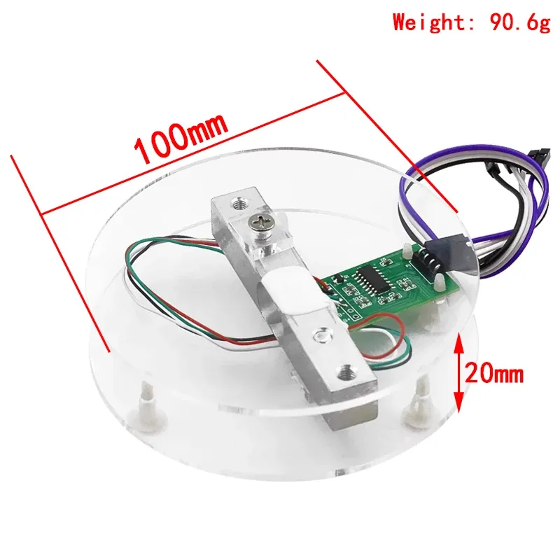 HX711 Load Cell Weight Sensor 5KG 10KG Portable Electronic Kitchen Scale For Arduino Scale From ...