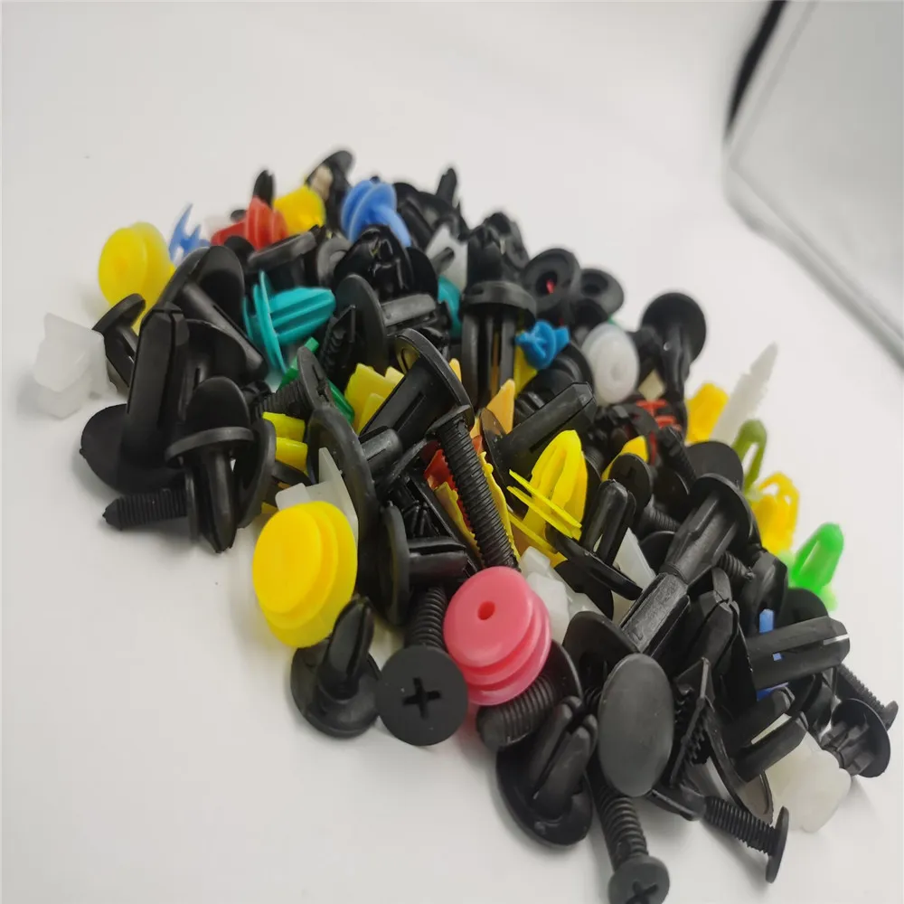 Automotive Stickers & Plastic Clips For Cars: Mixed Fastener Clips For ...