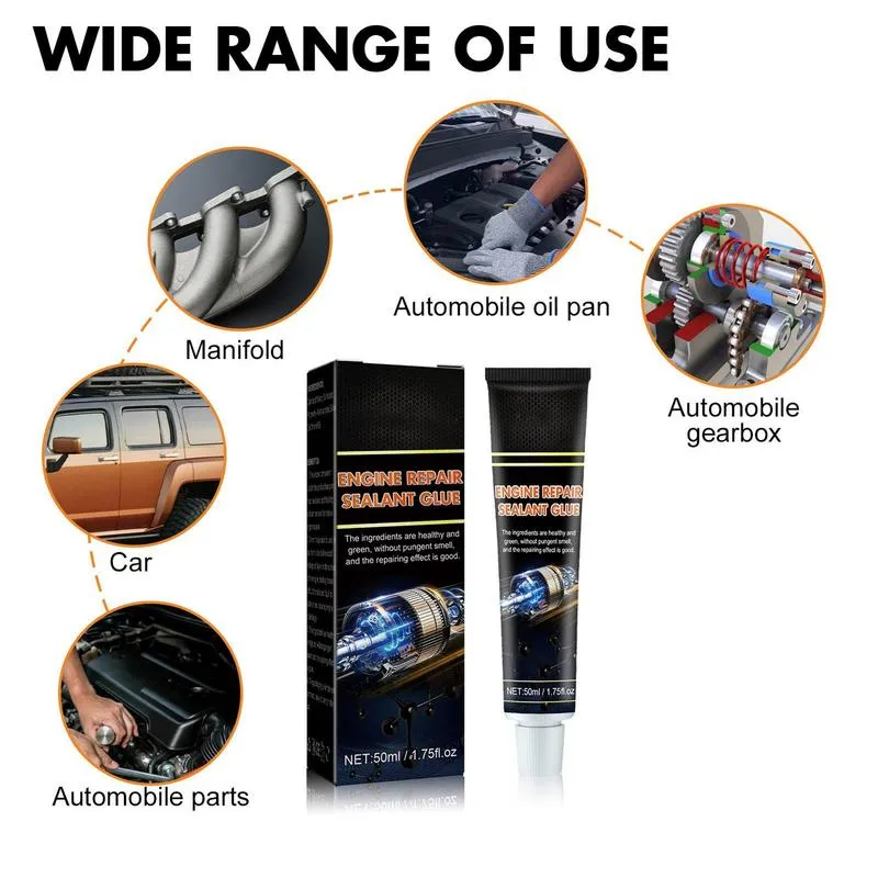 High Temp Engine Gasket Sealer: Flexible, Effective Adhesive For Auto ...
