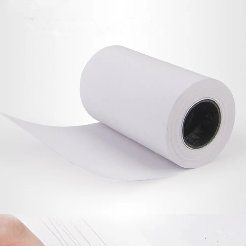 Universal sticky receipt paper Set - 3 Rolls 57x30mm for Goojprt Rongta ...