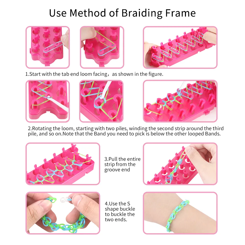Wholesale DIY Rainbow Rubber Bands Refill Kit... From Ddmyhome, $24.75 ...