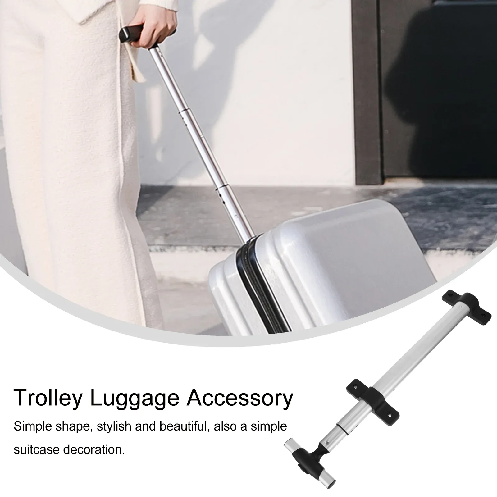 Telescopic Suitcase Handle Replacement Grip for Luggage Handles up to 1 ...