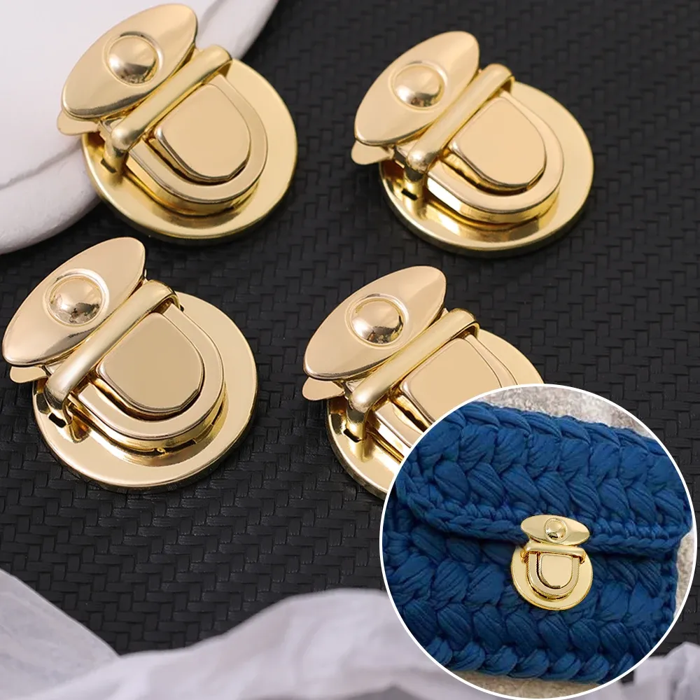 Metal Locks Bag Clasps Snap Catch Buckles for Handbags Purse Totes DIY ...