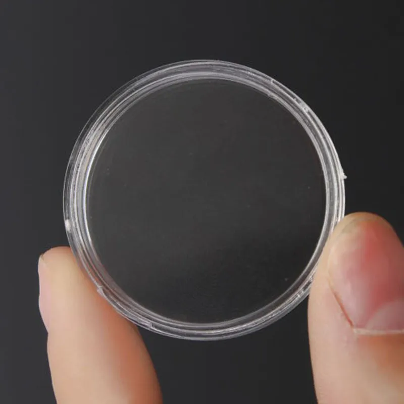 DHgate.com:100pcs 21mm Transparent Plastic Coin Capsules Coin ...
