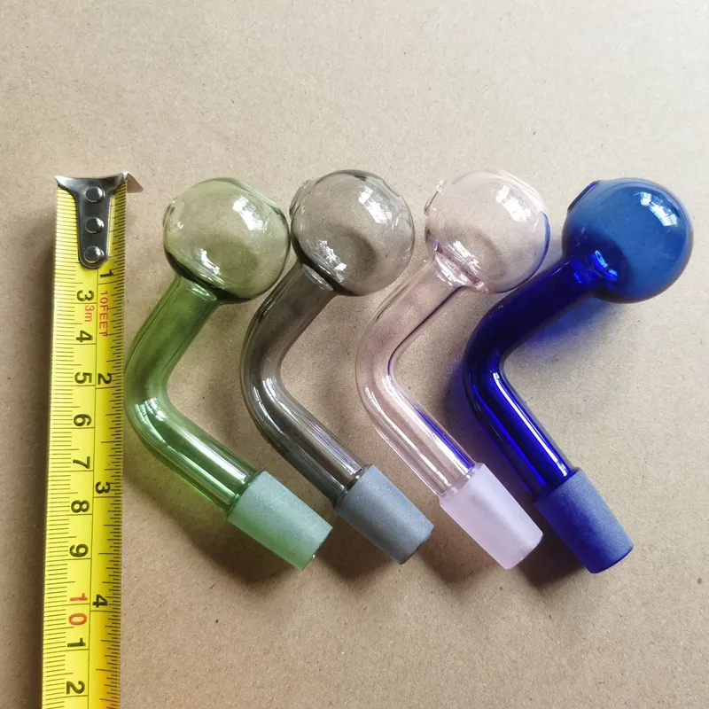 30mm Ball Full Weld Glass Oil Burners Smoking Burner Pipes Bubbler ...