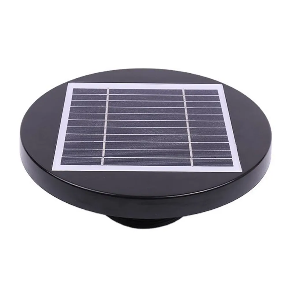Solar Outdoor Fan 5V 2W Portable Roof Vent Fan For Greenhouse, Shed, RV ...