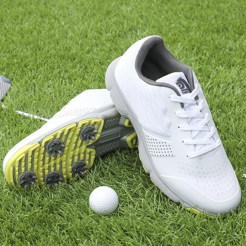 Waterproof Shoes for Men Spikeless Outdoor Sport Training Sneakers ...