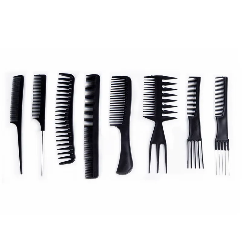 Professional Hair Styling Comb Set - Hair Cutting Comb, Massage Comb ...