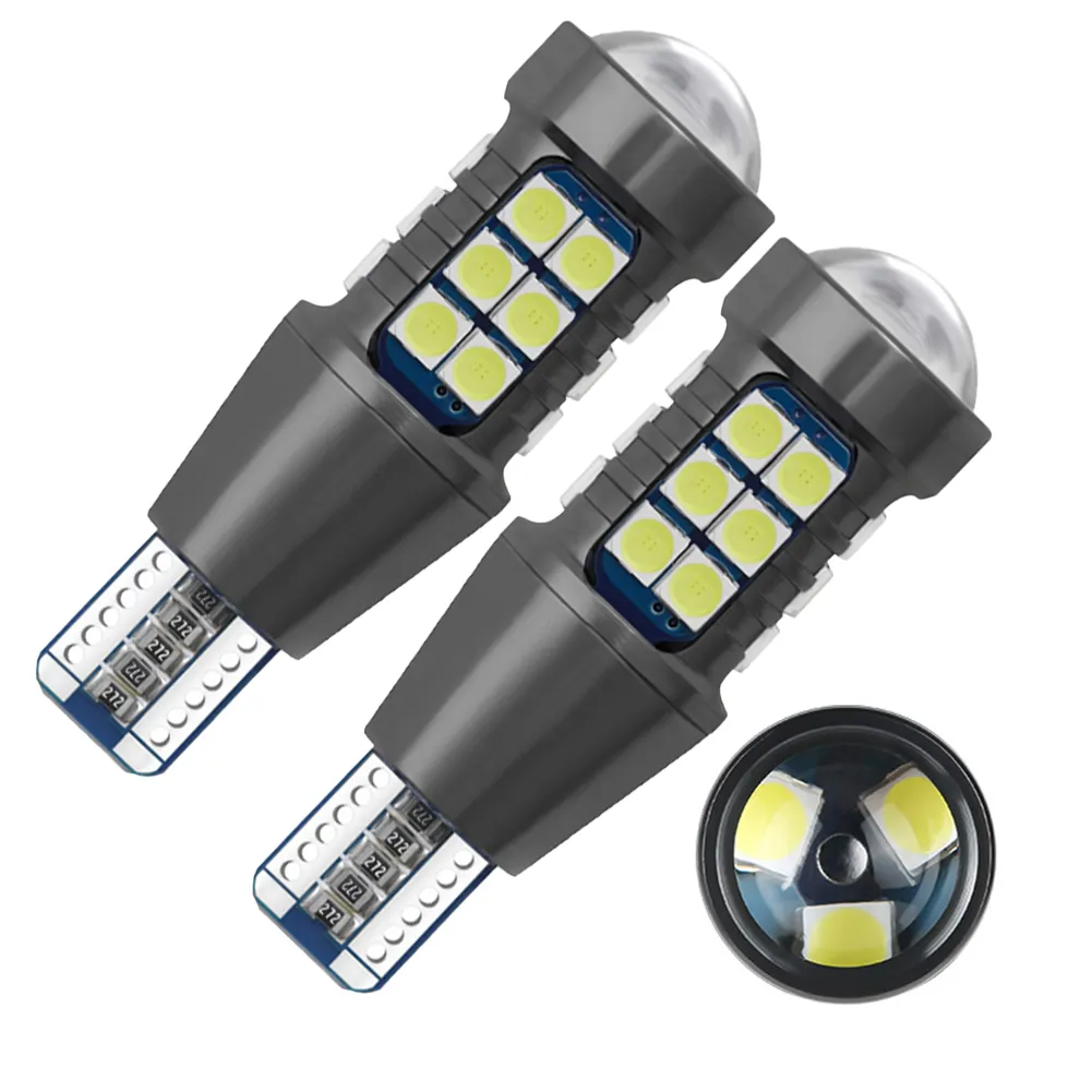 12V W16W Reverse LED Lights with 3030 27SMD for Turn Signal Brake High ...
