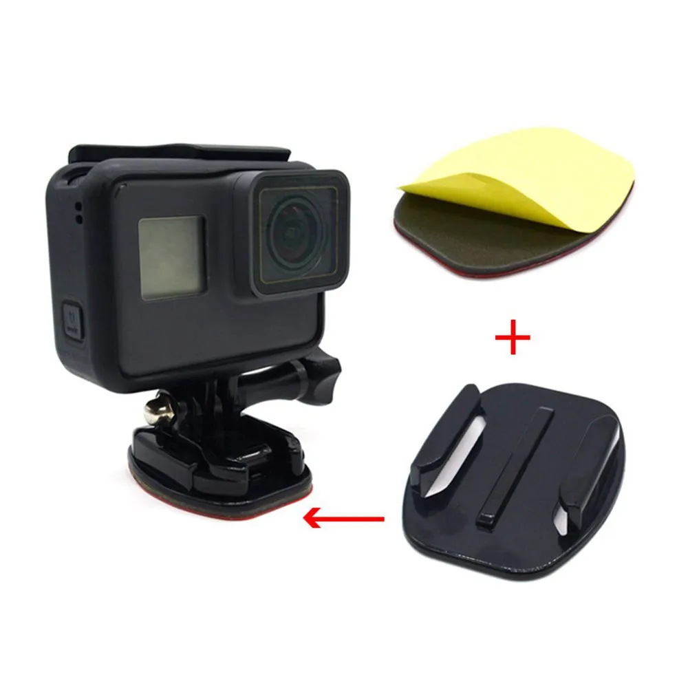 Upgraded360°Rotatable Sports Camera Helmet Mount for GoPro/Xiaomi/Yi ...
