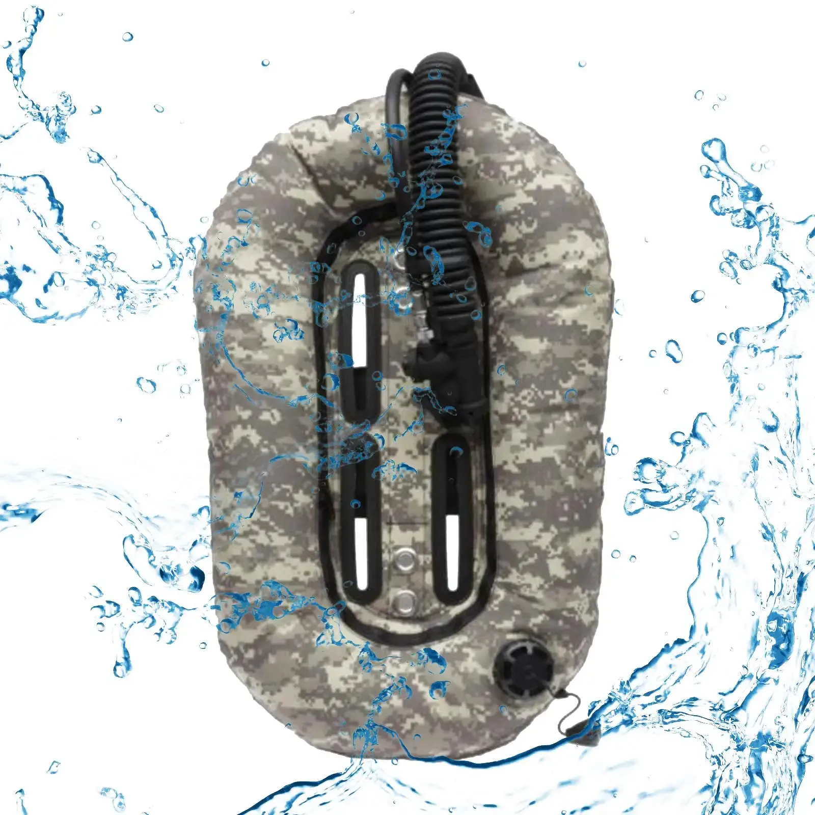 Diving Air Tank Snorkeling BCD: Donut Wing Style Buoyancy Compensator ...