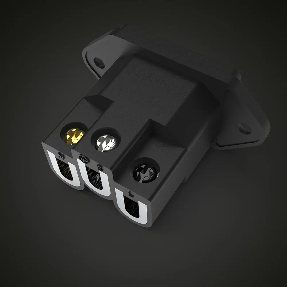 Viborg Inlet Power Plug Socket IEC Pure Copper Gold/Rhodium Plated ...