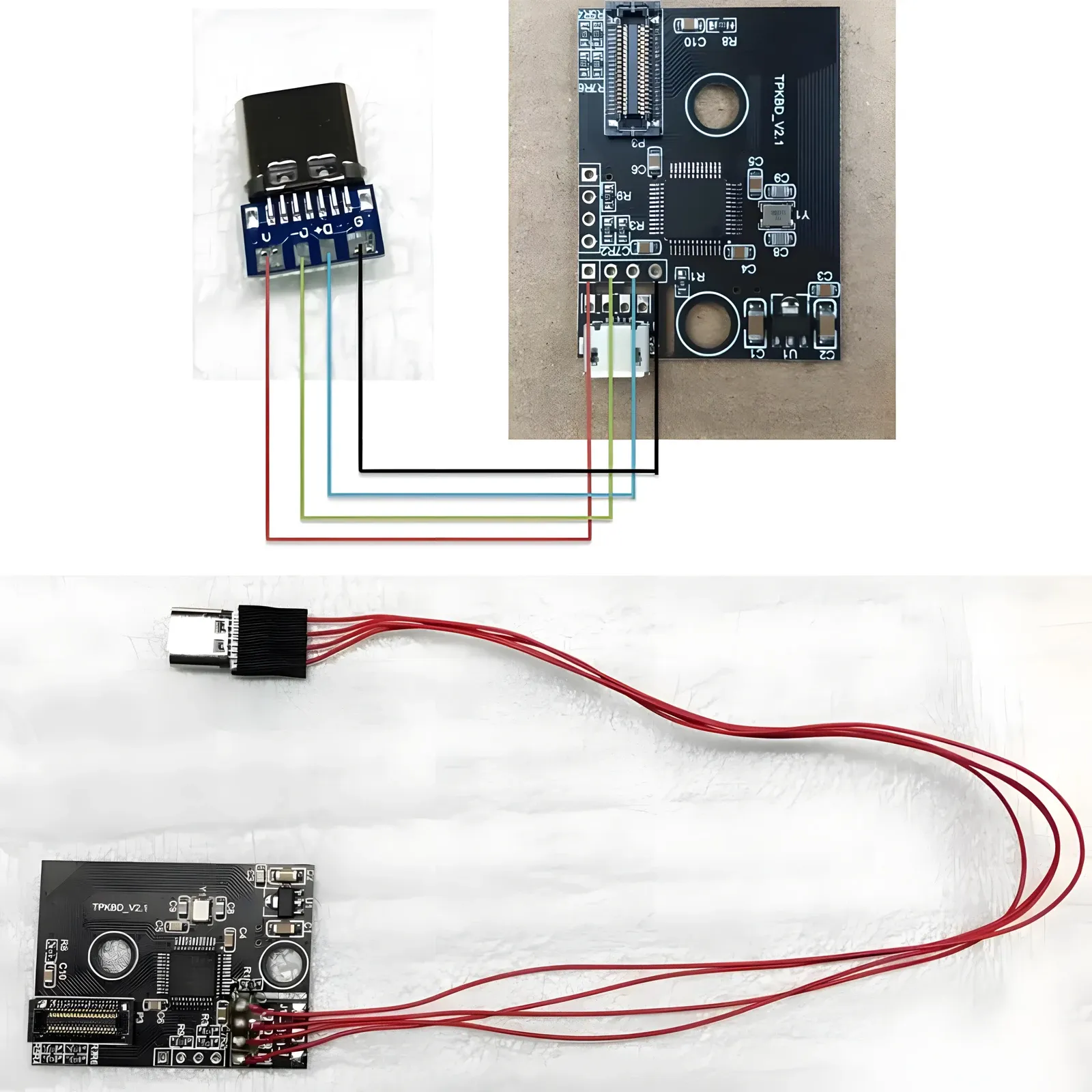 USB 3.1 Type-C 2/4/16/24 Pin Male/Female Socket Adapter Connector ...