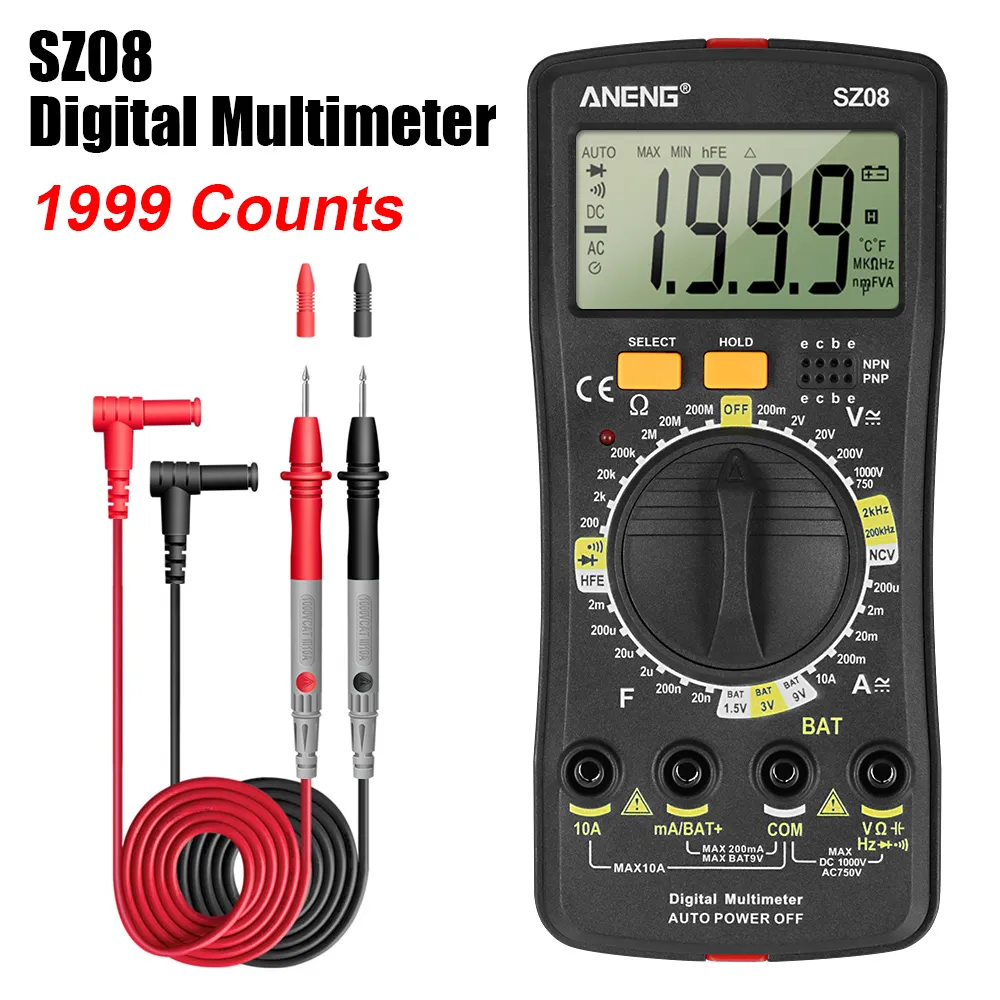 New Ultra-Slim Pocket Multimeter - Digital AC/DC Voltmeter w ...