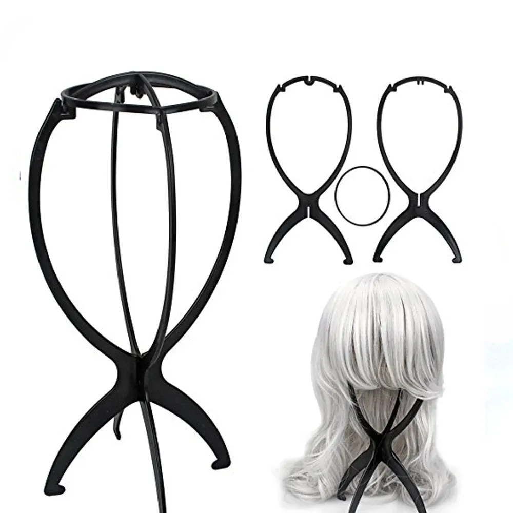 Plastic Wig Display Stand Colorful Portable Folding... From Ddmymaster ...