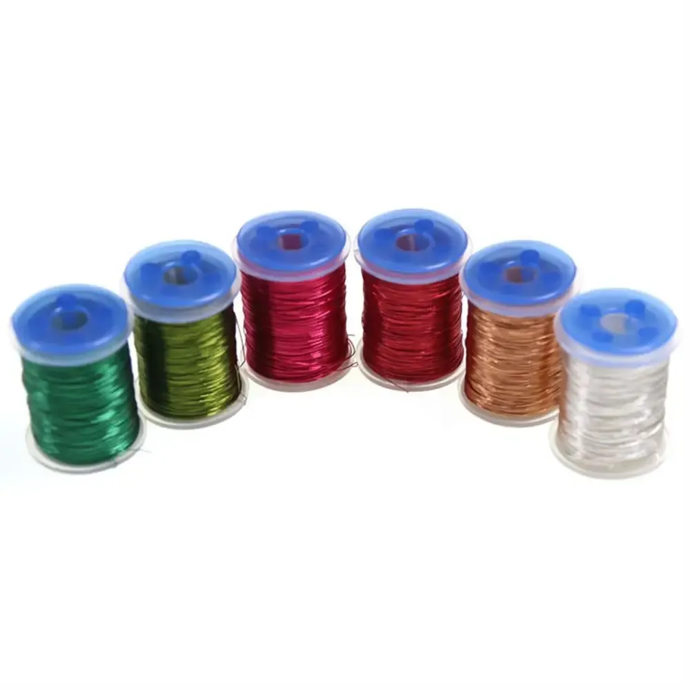DHgate.com:Copper Fly Tying Thread: 0.2mm Body Ribbing Flash Wire for ...