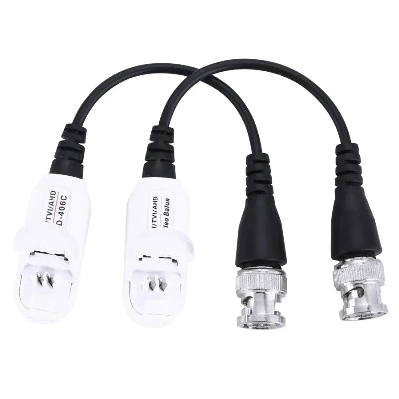 DHgate.com:720P/1080P Video Balun BNC to Cat5/5e/6 Passive Transceiver ...