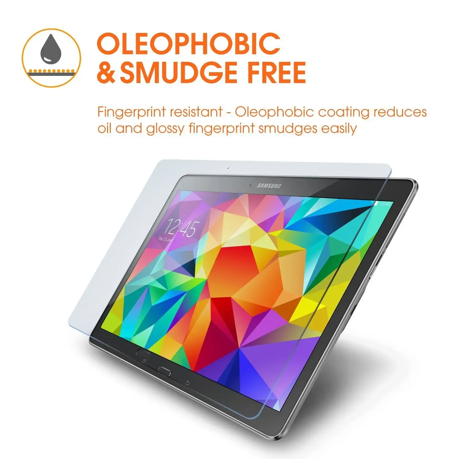 3-Pack Tempered Glass Screen Protectors for Samsung Galaxy Tab 4 10.1 ...