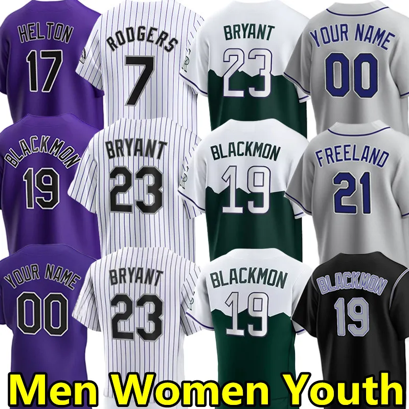 2024 Baseball Jerseys Kris Bryant Charlie Blackmon Ryan McMahon Todd ...
