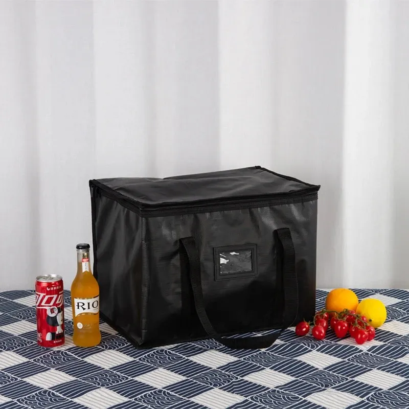 Portable Insulated Lunch Bag - Thermal Cooler Tote, Folding Picnic Bag ...
