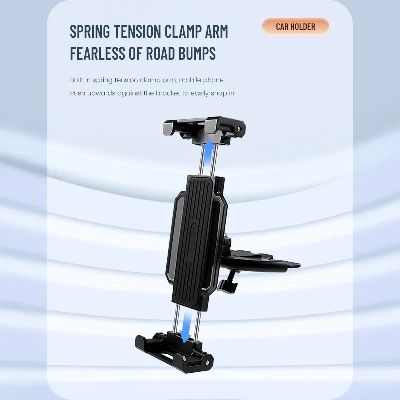 Tablet Car Mount Holder, Adjustable CD Slot Tablet Holders For Cars ...