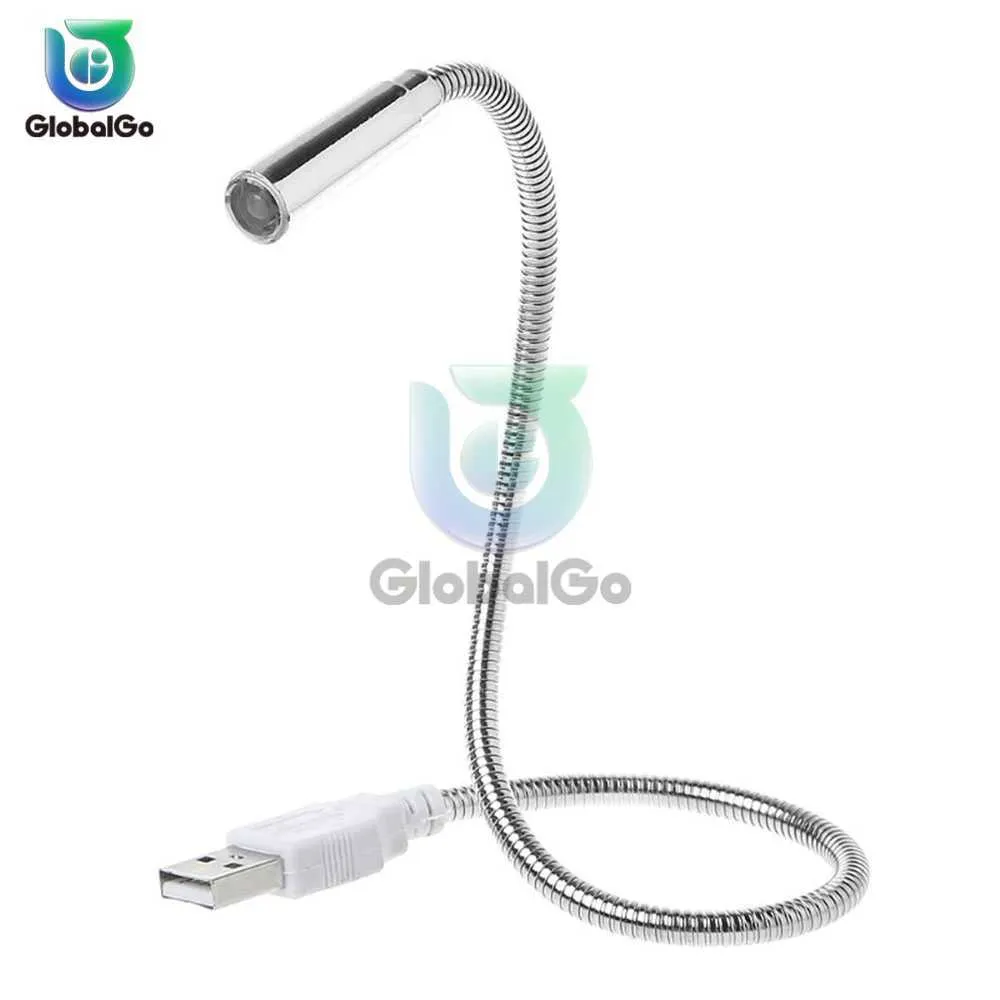 USB Flexible Light Keyboard Lamp Rechargeable Adjustable Hose Night ...