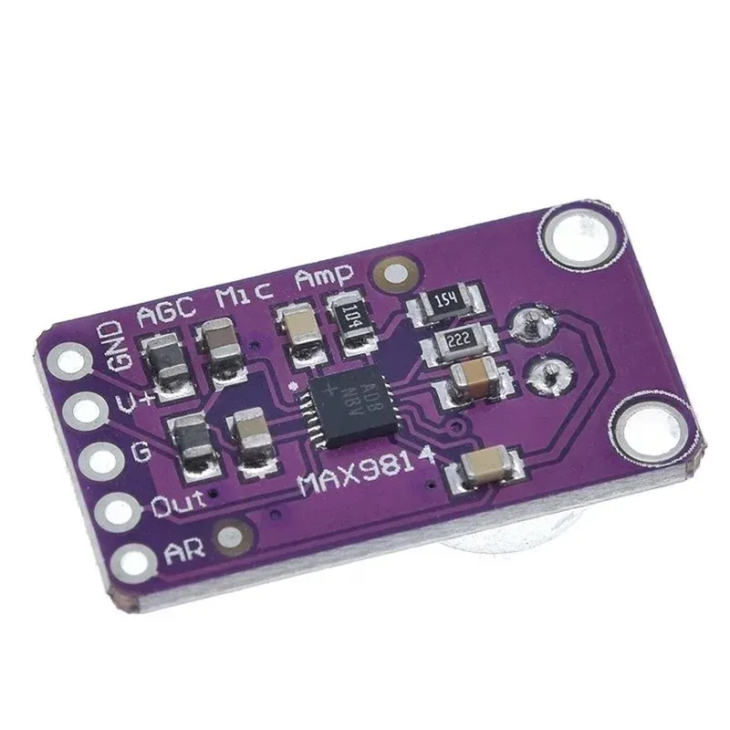 MAX9814 AGC Microphone Amplifier Module - Sound Sensor with Auto Gain Control for Arduino & DIY ...