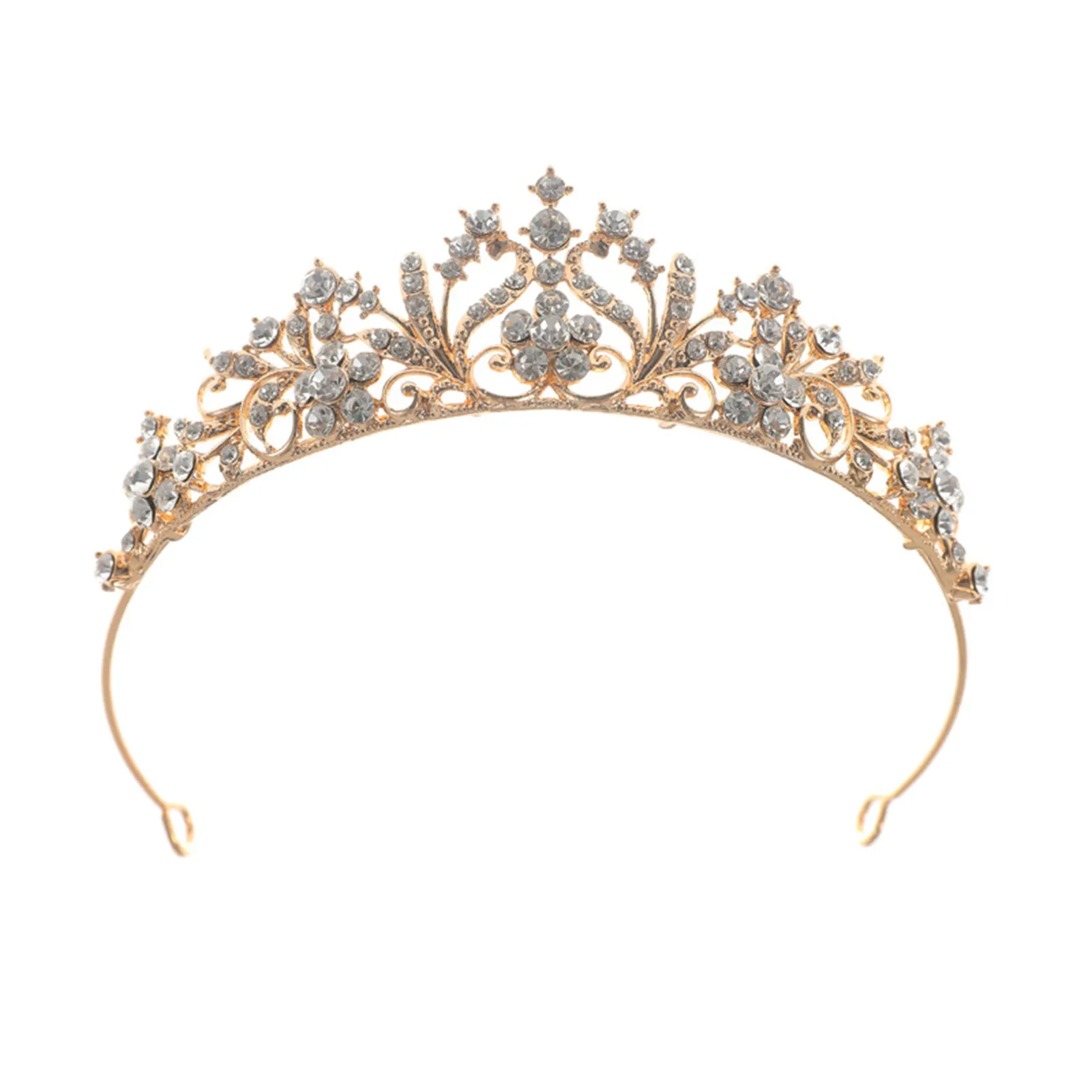 Sparkling Rhinestones Tiaras And Crowns Bride Wedding Hair Accessories ...